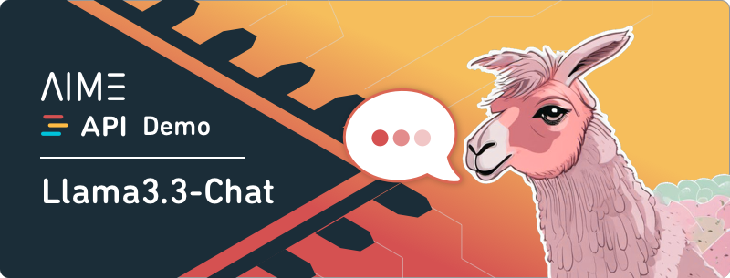 AIME Llama 3.3 Chat API Example